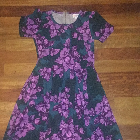 LuLaRoe | Dresses | Lula Roe Flower Dress | Poshmark